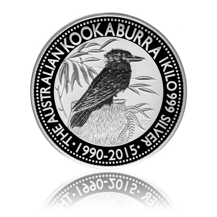 Silver coin - Kookaburra - 1 Kg